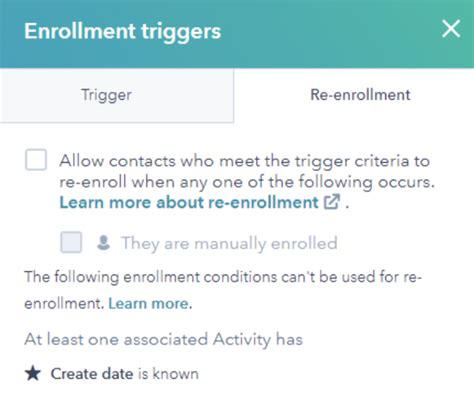Hubspot Re Enrollment Triggers Whats Missing And What To Do About It