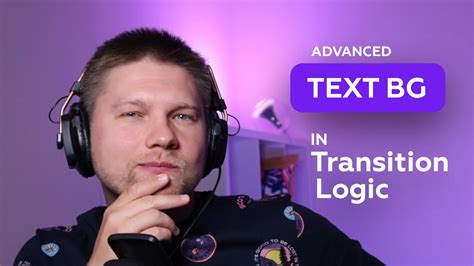 Advanced Textbg Script With Transition Logic Youtube