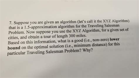 Solved Suppose You Are Given An Algorithm Lets Call It The