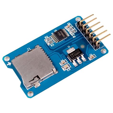 Micro SD Card Mini TF Card Reader Module SPI Interfaces With Level Converter Chip For Arduino In