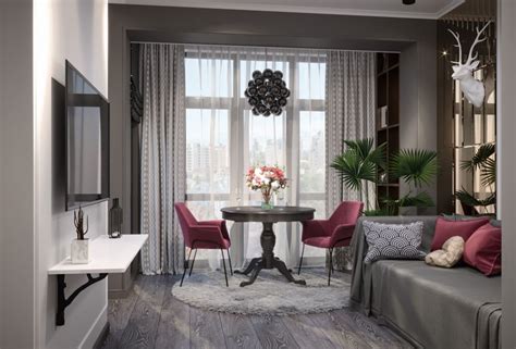 ДИЗАЙН ПРОЕКТ В СОВРЕМЕННОМ СТИЛЕ ЮНИАПАРТ ДИЗАЙН И РЕМОНТ В СОЧИ