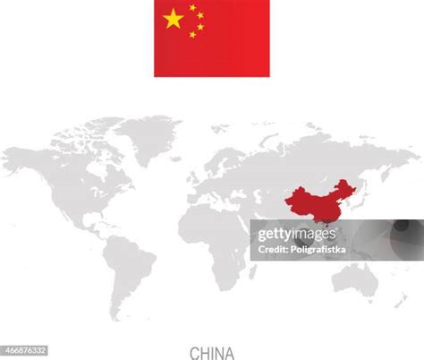 135 China Flag Map High Res Vector Graphics Getty Images