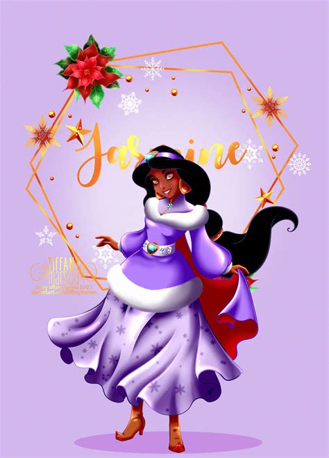 Winter Princess Jasmine By Tiffanymarsou On Deviantart