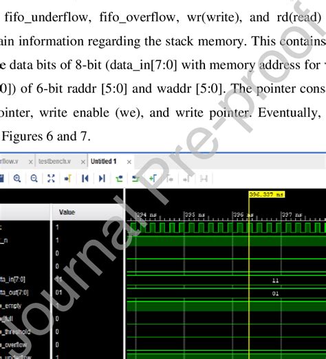 Simulation Results On Almost Emptyfull Flag Behaviour For Fifo In Mmu