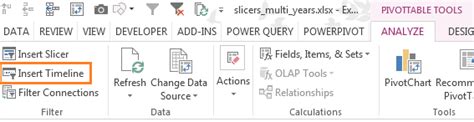 Create A Single Excel Slicer For Year And Month • My Online Training Hub