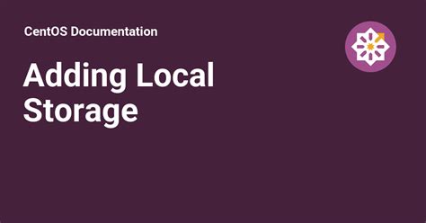 Installation CentOS Documentation