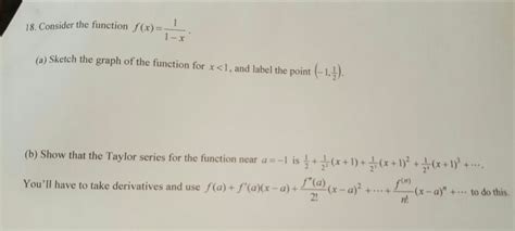Solved 18 Consider The Function X O Sketch The Graph Chegg Com
