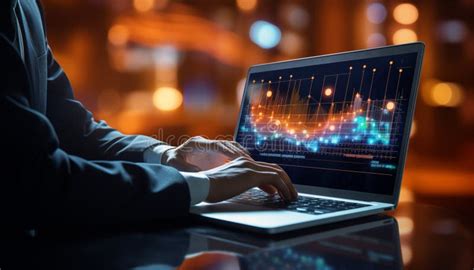 Business Finance Data Analytics Graph Chart Report Stock Image Image