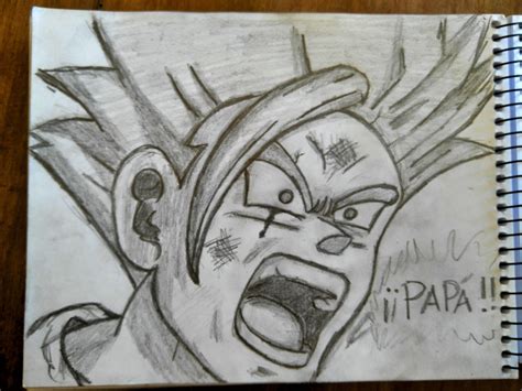 Gohan Sketch R Drawing