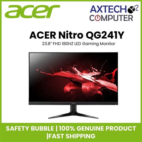 Acer Nitro Qg Y S Fhd Hz Gaming Monitor Dp Hdmi Yrs Wrty Shopee Malaysia