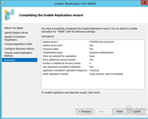 Enable Virtual Machine Replication In Hyper V Microsoft Server 2012 Stephen Hackers Blog
