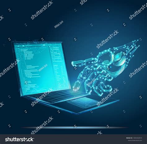 246 Robot Typing Keyboard Stock Vectors And Vector Art Shutterstock