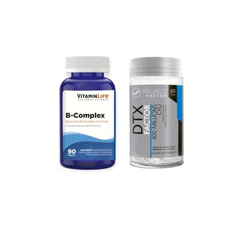 Ripley B Complex Vitaminlife Tabletas 90 Un Dtx Factor 60 Cps