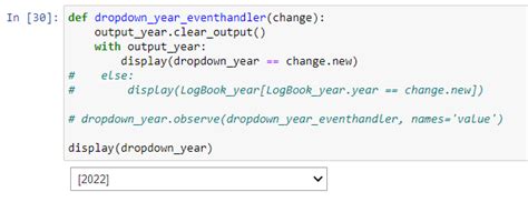 Jupyter Notebooks Widgets And Interactive Sql Triton Consulting