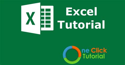 Tutorial Microsoft Office Excel Oneclicktutorial