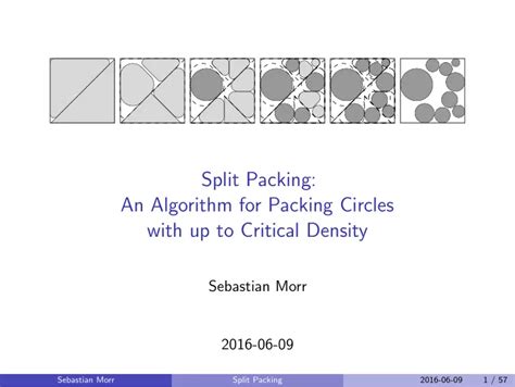 [ppt] Split Packing An Algorithm For Packing Circles With Up To Critical Powerpoint