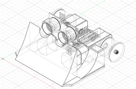 Tiny Falcon Sumo Fighter Robot By Orlando Lemus Download Free Stl Model