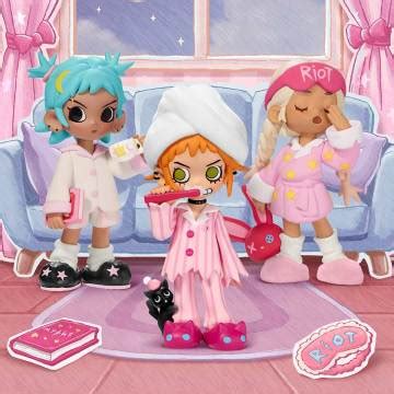 Lil Peach Riot Sleepover Series Figures Pop Mart Thailand