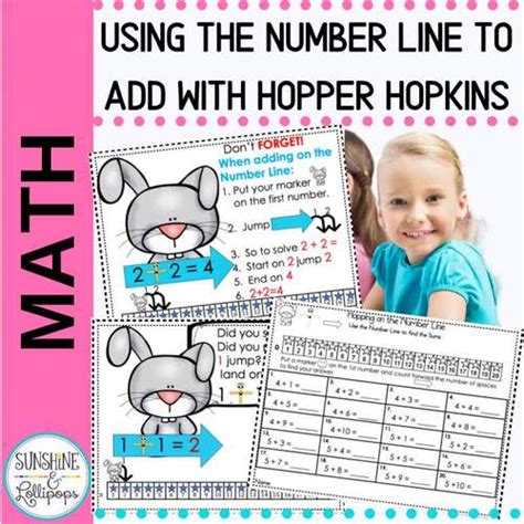 Number Line Addition Sums To 20 By Sunshine And Lollipops TpT