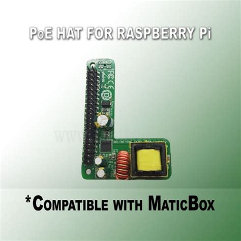 PoE HAT For Raspberry Pi LeapMatic