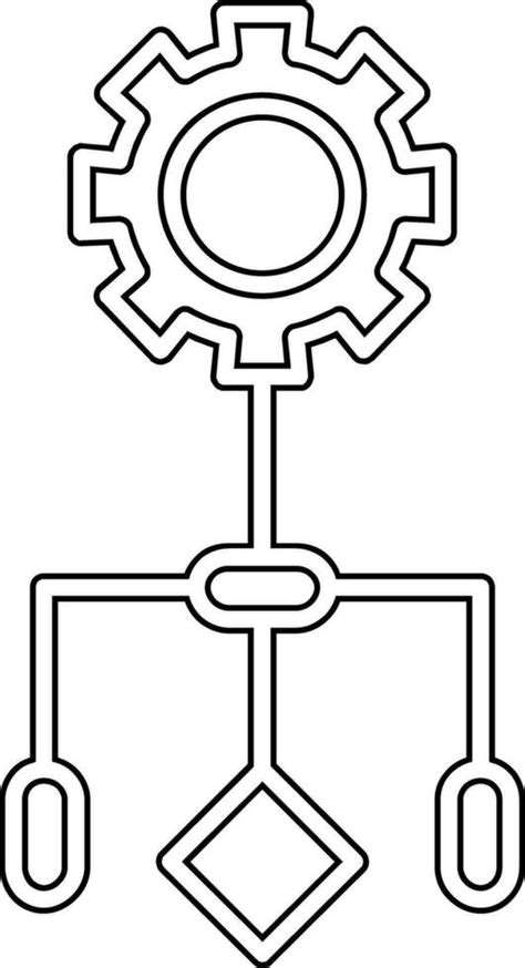 Workflow Vector Icon Vector Art At Vecteezy