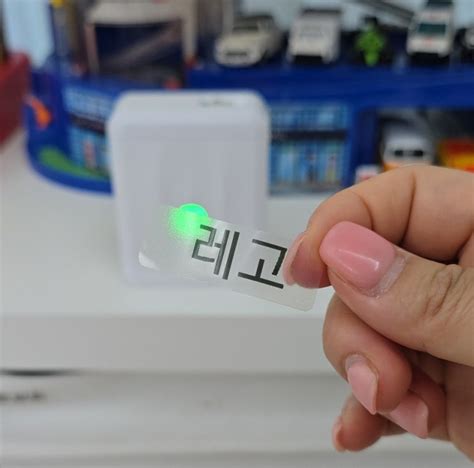 블루투스 라벨프린터기 추천 님봇 라벨기 D110 투명 방수라벨지 라벨프린터 네이버 블로그