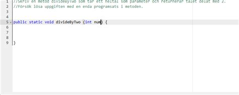 Statiska Metoder Division Java Programmeringjava Pluggakuten