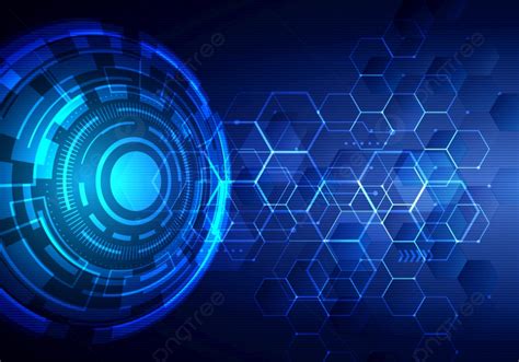 abstract technology futuristic transfer digital data network to center