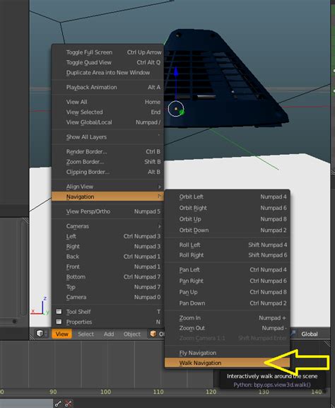3d view is it possible to nagivate blender viewport like with wasd in a video game blender
