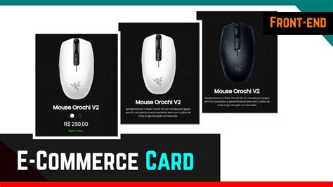 Como Fazer E Commerce Card Html CSS E Javascript Tutorial Frontend YouTube