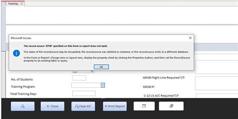 Solved Microsoft Access 2016 I Was Trying To Set The Row