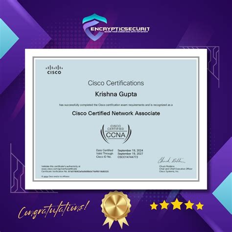 Certifiedsuccess Encrypticsecurity Ciscocertification Ccna Networking Careergoals