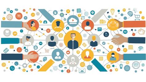 Premium Photo Global Digital Connectivity And Social Media Interaction Network