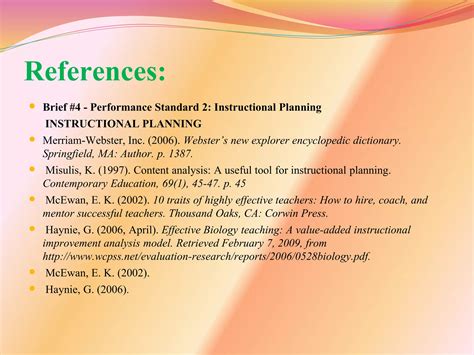 Instructional Planning For Effective Teaching Pptx