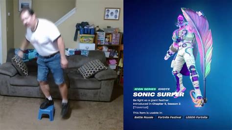 Ffg Dance Fortnite Emotes Sonic Surfer