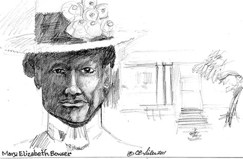 Political Cartoon Mary Ellizabeth Bowser The