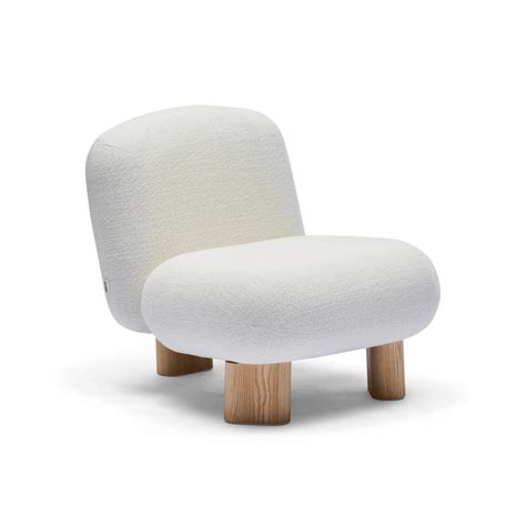 Cubby Armchair Cloud White Clu Living Pty Ltd