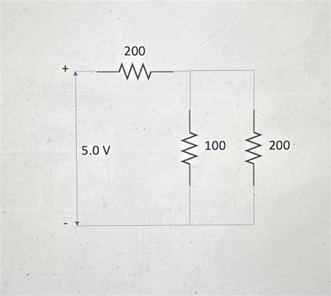 solved one resistor in series with a parallel combinations