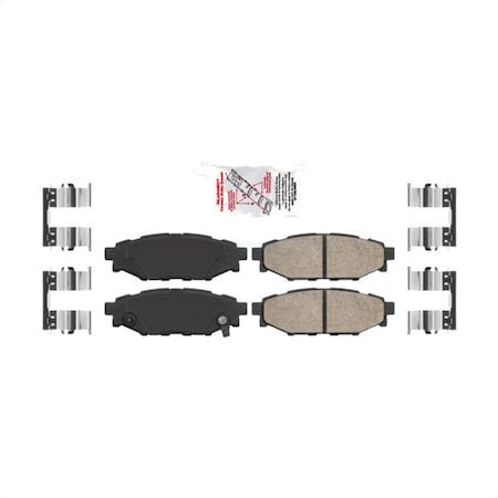 Ameribrakes Rear Ceramic Disc Brake Pads For Subaru Forester Outback