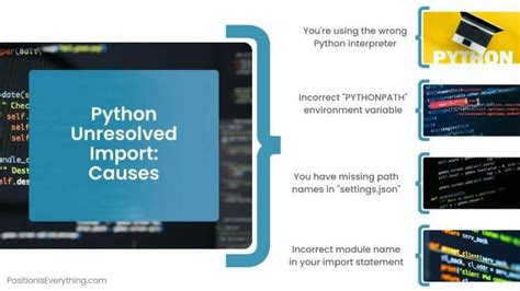 Python Unresolved Import 5 Causes And Their Solutions Position Is Everything