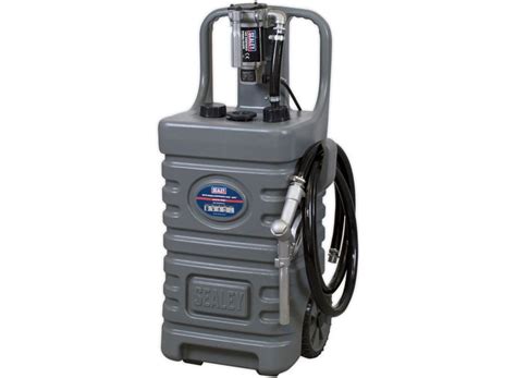 Sealey Dt55gcombo1 Mobile Dispensing Tank 55ltr With Diesel Pump Grey