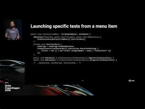 Generating NUnit Compatible XML Output Unity Engine Unity Discussions
