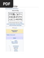 Evolution Of Ancient Writing Systems Pdf Writing Egyptian Hieroglyphs