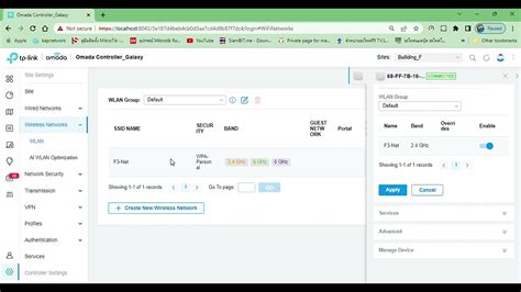 Omada Controller Add Device EAP Wiless Name Same All Device Site YouTube