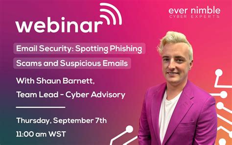Webinar Email Security Spotting Phishing Scams And Suspicious Emails Ever Nimble