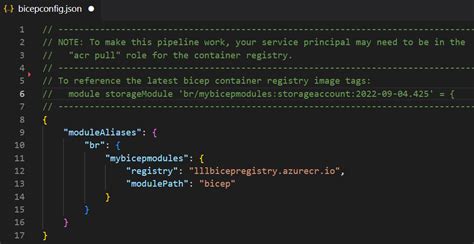 part 5 using a bicep container registry lyle s blog
