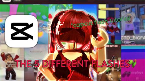 The 4 Different Flashes Capcut Tutorial YouTube