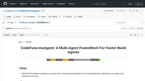 Github Codefuse Muagent Featuresalternatives Toolerific