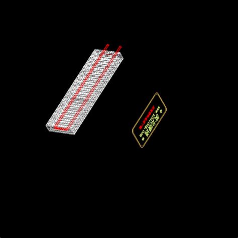两管钢串片散热器三维立体cad图纸 的结构 Dwg 下载 豆豆网