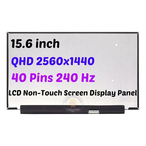 Replacement New Display For Alienware X15 R1 R2 M15 R7 156 Inch Qhd